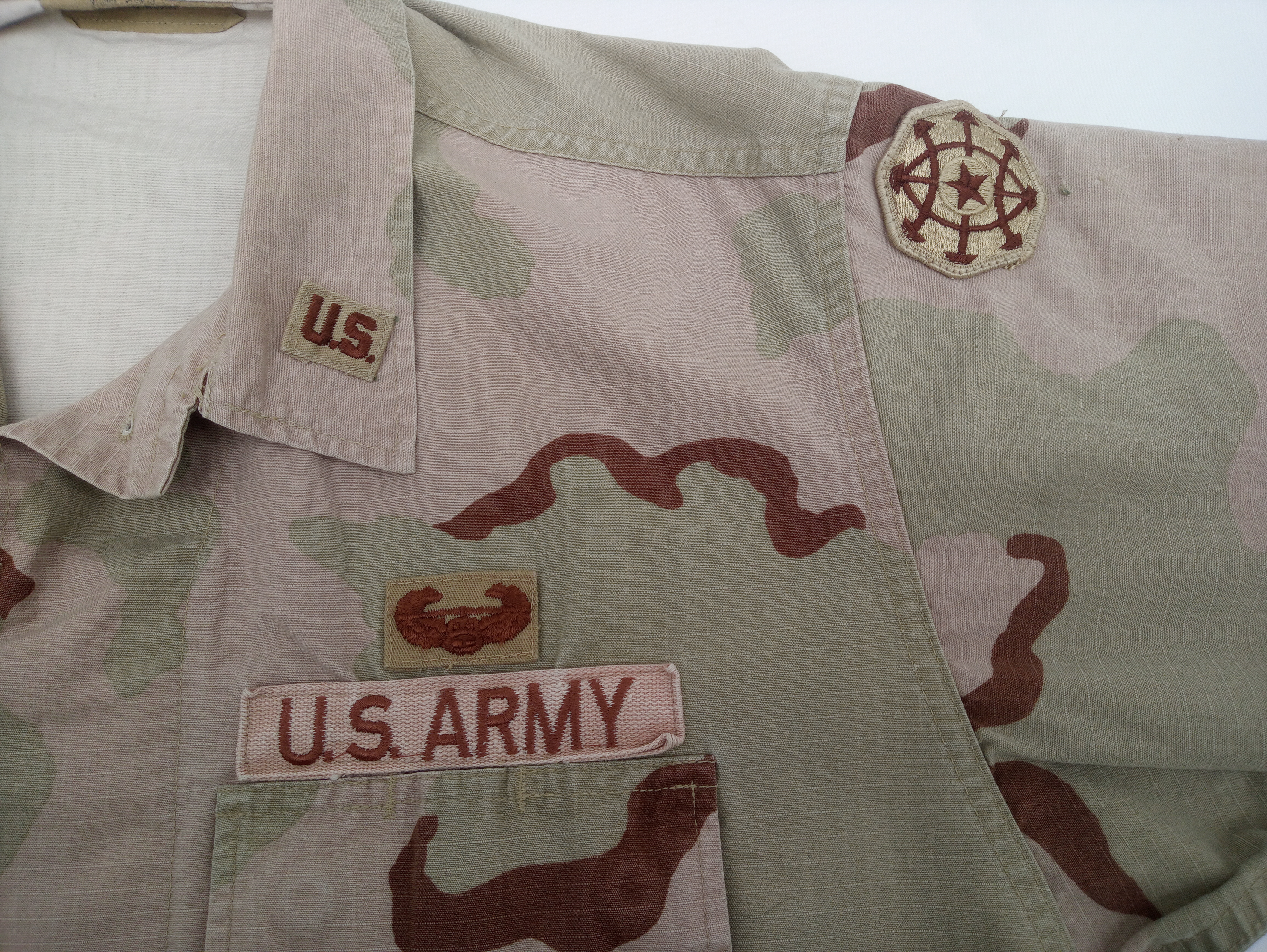 Us Army 3Color Desert Rip Stop Carter - PXPrato