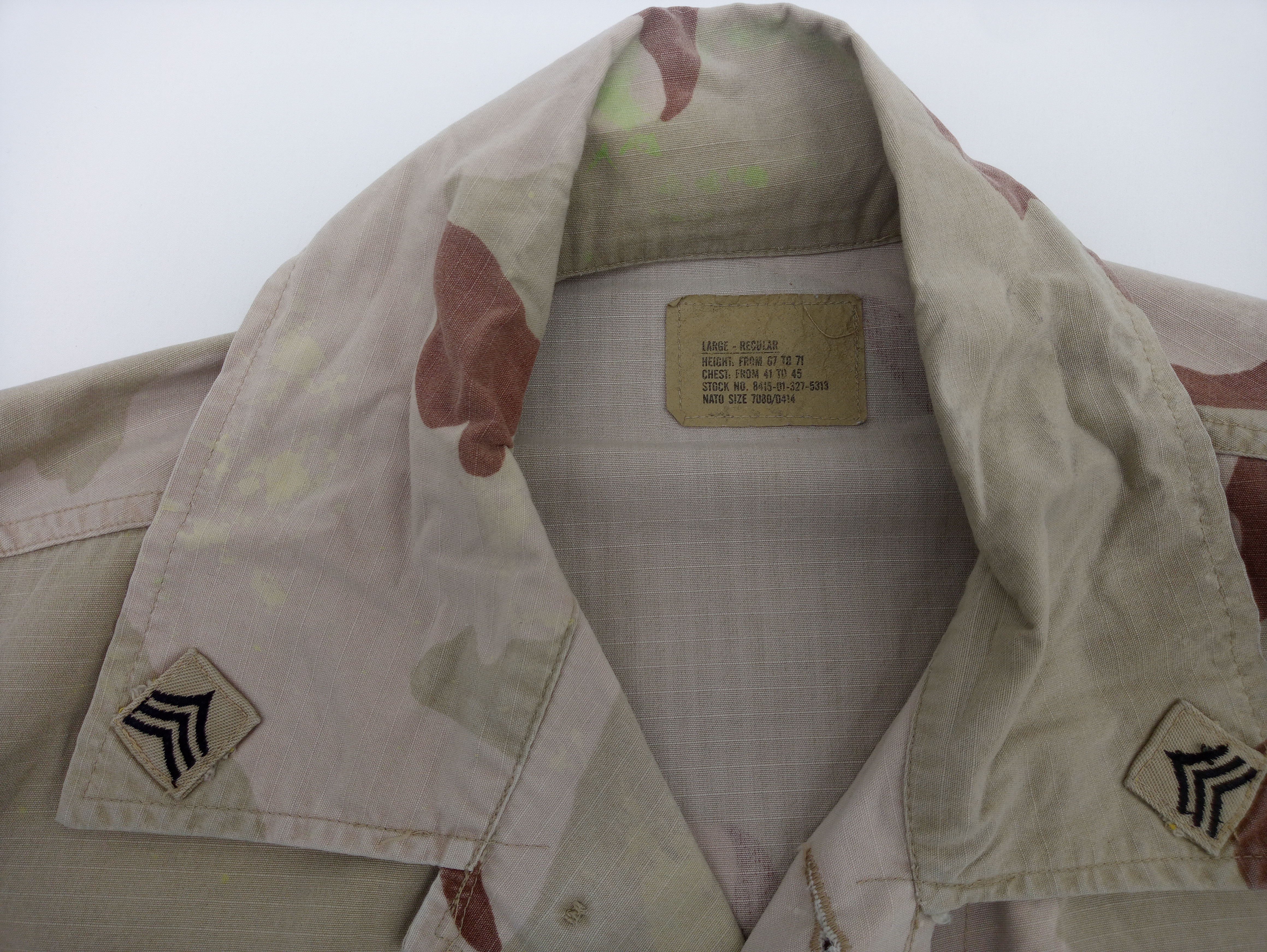 Us Army 3Color Desert Rip Stop Henry - PXPrato