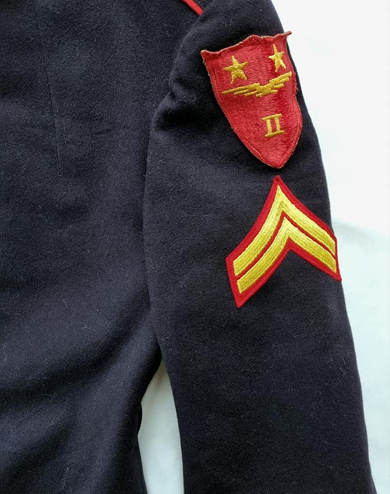 WWII Blue Undress C Uniform USMC Marines - PXPrato