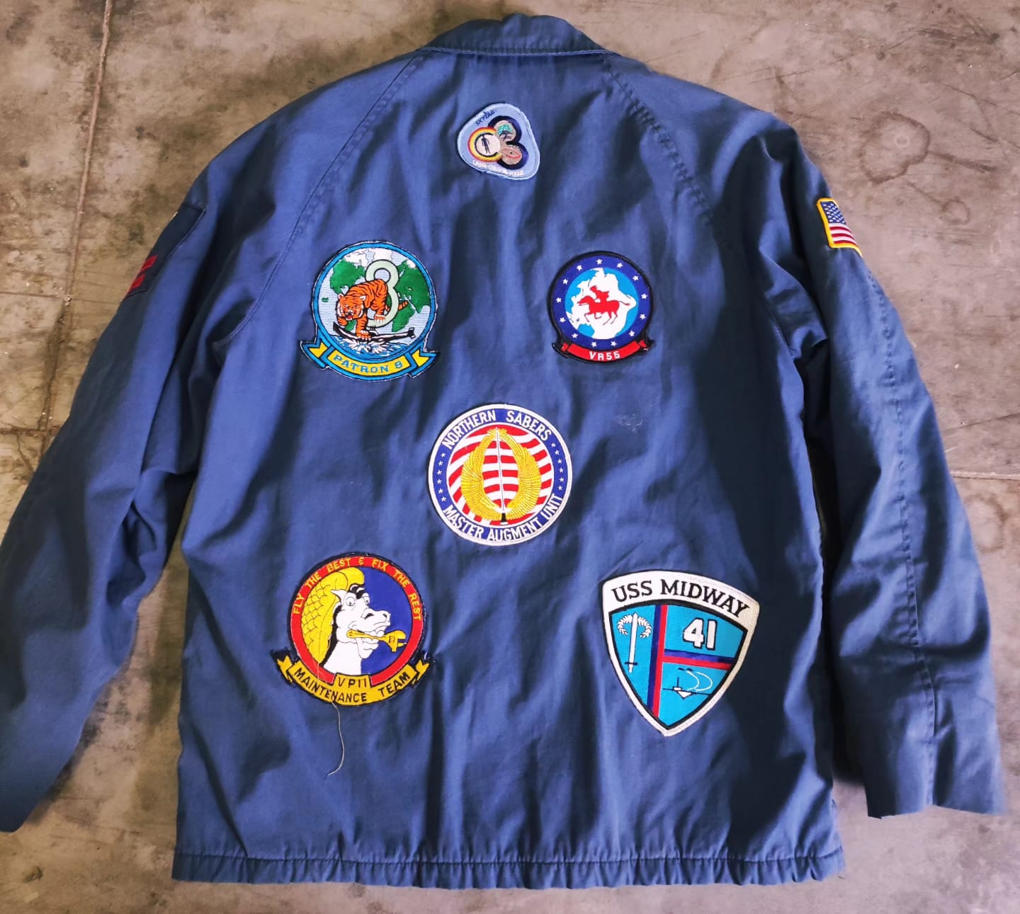 US Navy Jacket Utility Dark Blue - PXPrato