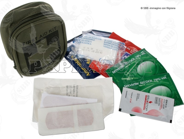 First Aid Kit Primo Soccorso Militare Verde CONDOR - PXPrato