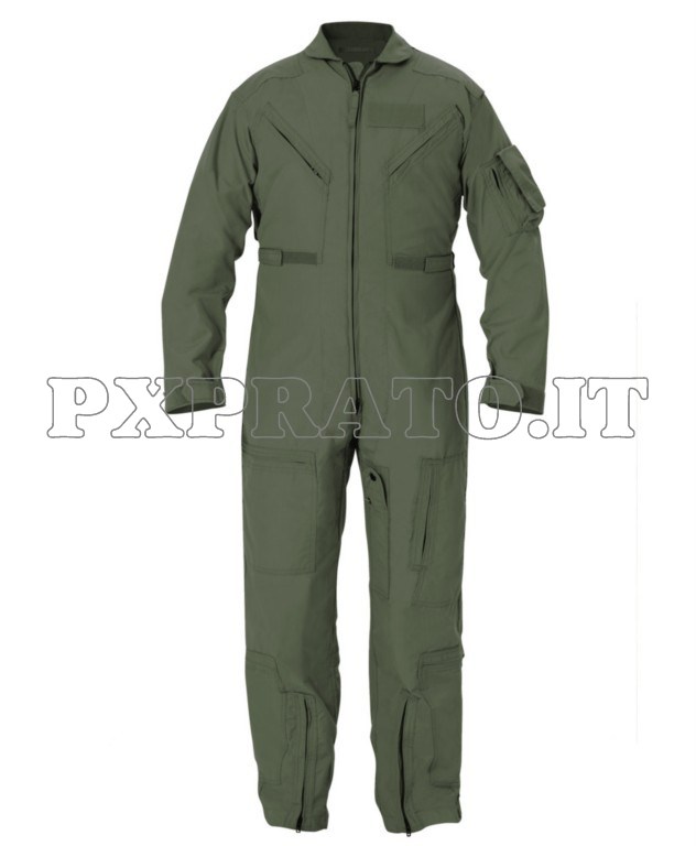 Tuta da Pilota Volo Militare Nomex Verde CWU-27P - PXPrato