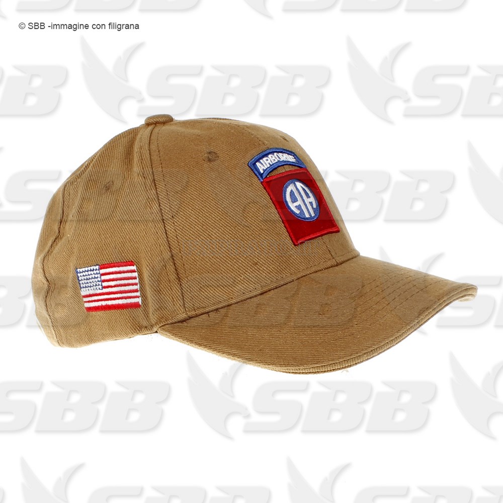 Berretto Cappello Militare Uomo 82nd Airborne Division AA Esercito ...