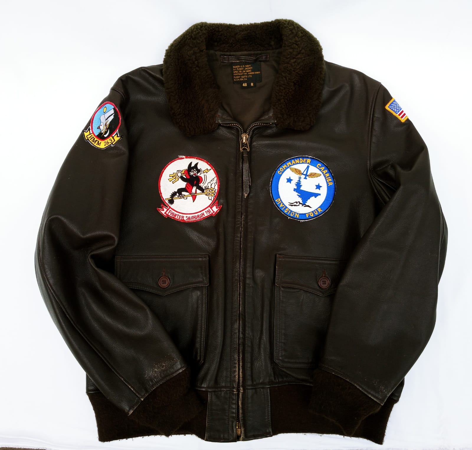 Us Navy G-1 Flight Jacket Tg 48 - PXPrato