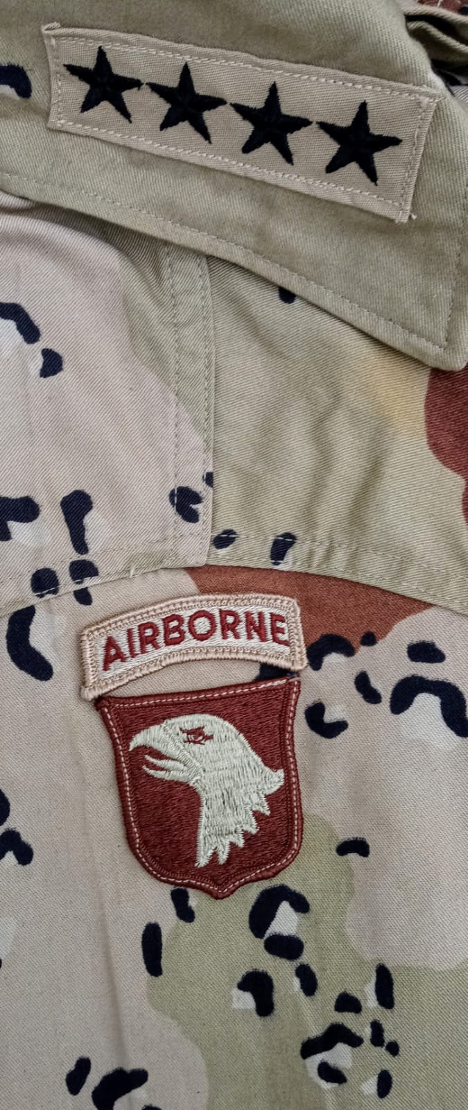 Camicia Uomo Militare Vintage Generale 4 Stelle ML - PXPrato